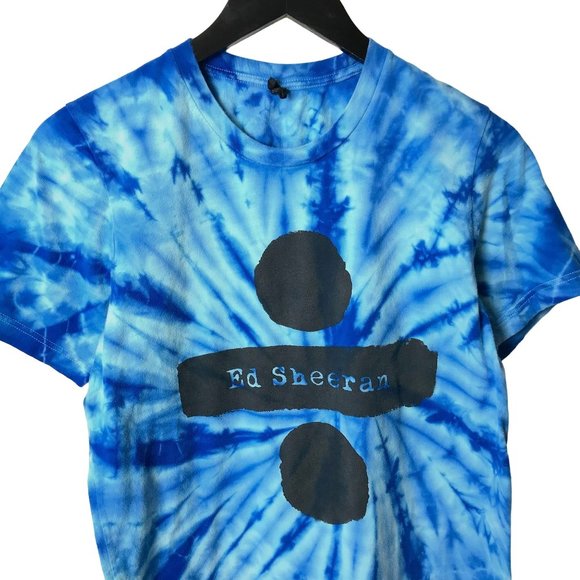 Urban Outfitters | Tops | Ed Sheeran T Shirt Divide Album Music Tie Dye ...